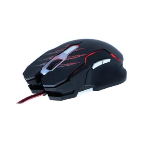 Mouse XTech Gaming LED Cableado Lethal Haze XTM-610 Sensor Optico 6 botones 800 1200 2400 3200 DPI